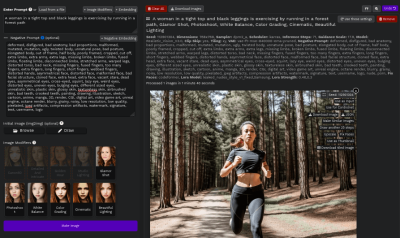 Negative Prompts for Realistic AI Image Generation